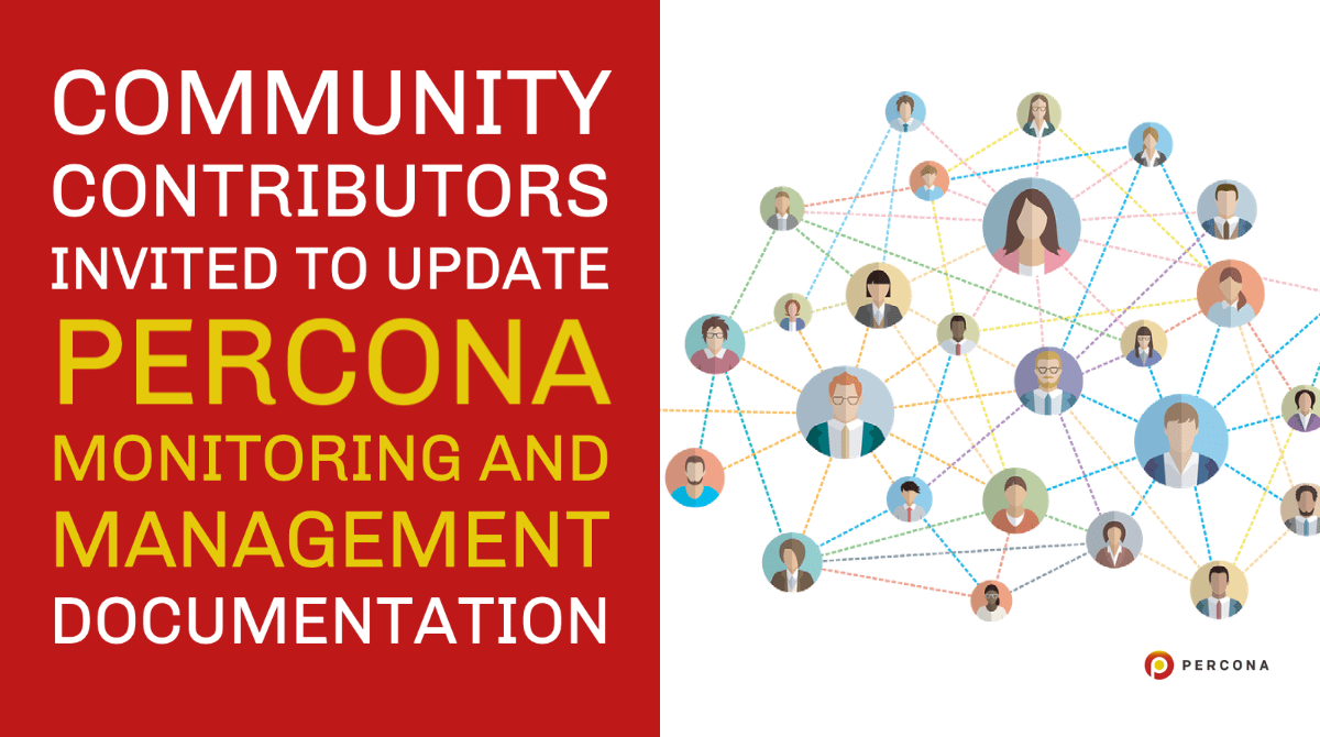 Community Contributors Invited to Update Percona Monitoring and ...