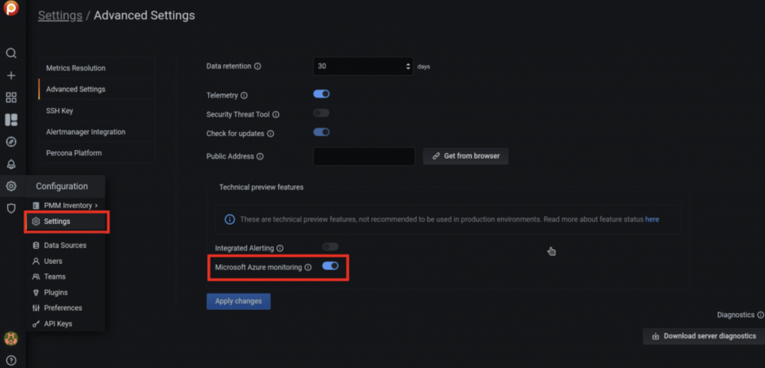 Percona Monitoring and Management 2.16 Brings Microsoft Azure ...